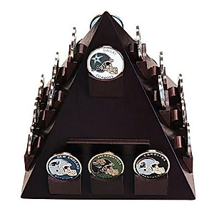 DA VINCI 10 Clear Acrylic Stackable Poker Chip Tray Racks