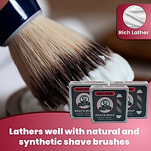 COL CONK BAY RUM SUPER BAR SHAVE SOAP