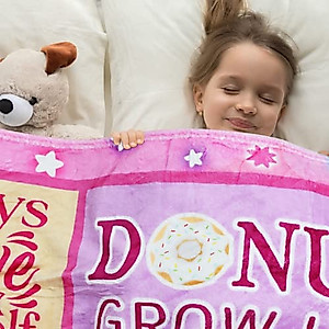 BRITHHAHA 10th Birthday Gifts for Her- 10 Years Blanket 60"X50"- 10 Funny Gift Idea- 10 Year Old Birthday Gifts- Gifts for 10 Year Old Female Women Girl Bestie Sister- 10th Birthday Gift Ideas