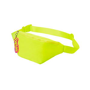 Spirit Halloween Barbie the Movie Green Fanny Pack | Officially Licensed | Barbie Accessories | Halloween Costumes | Neon Belt Bag | Official Barbie