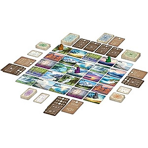 Sunset Over Water Card Game – A Picturesque Game of Painting Landscapes and Exploring Nature by Pencil First Games for 1-4 Players