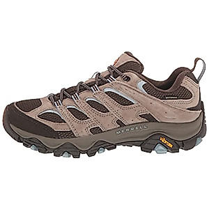 Merrell Women's Moab 3 Waterproof Hiking Shoe, Brindle, 7.5