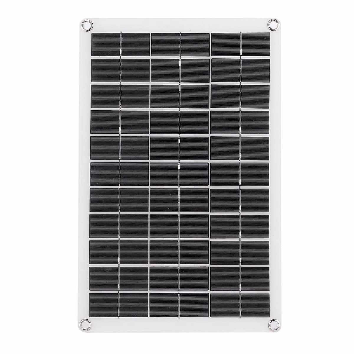 POCREATION Monocrystalline Solar Panel, IP65 Waterproof Portable Solar Cell Panel 100W Monocrystalline 12 24V USB Output for Car Trailers Yacht