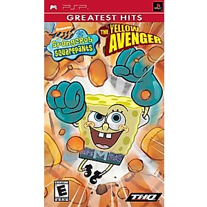 Spongebob Squarepants The Yellow Avenger - Sony PSP