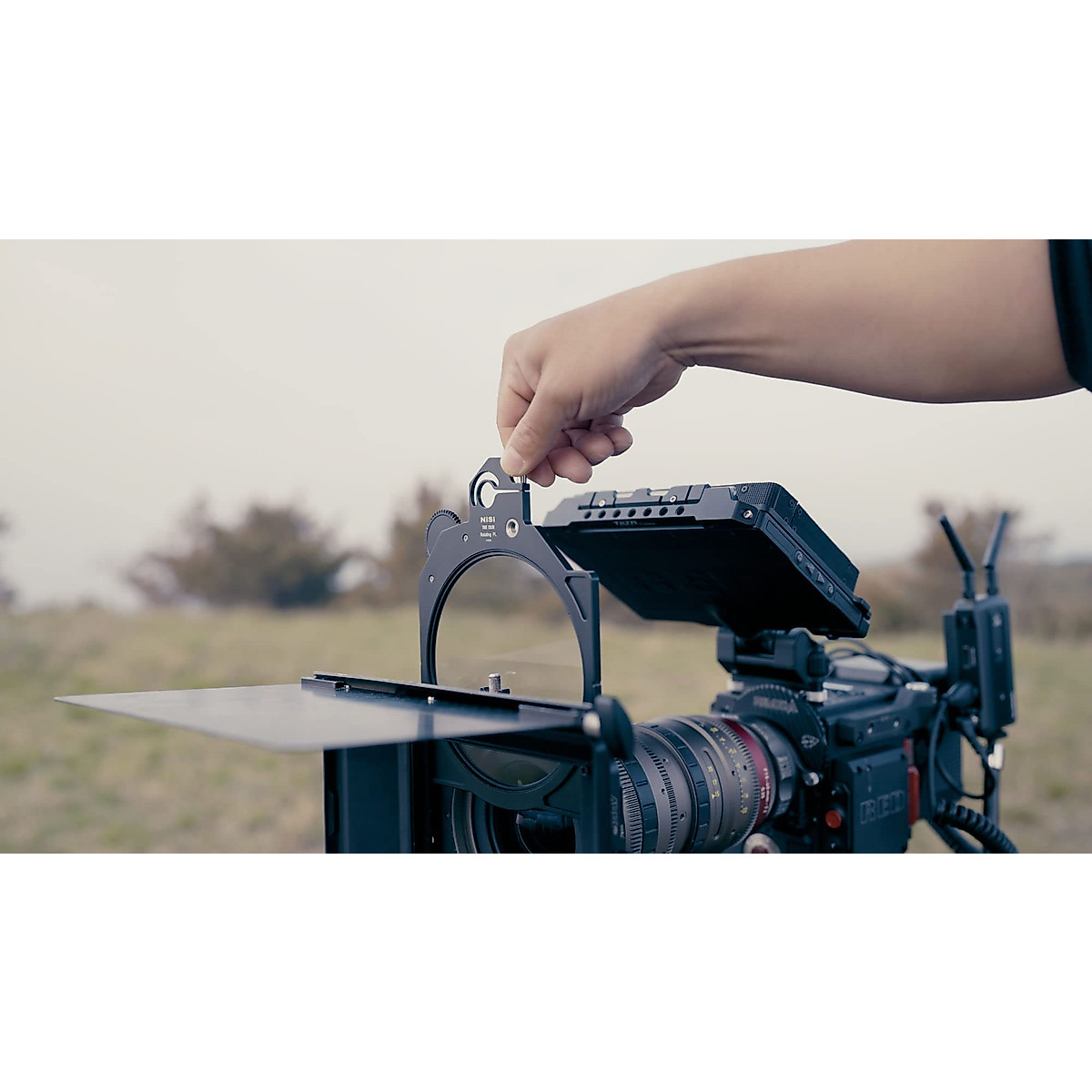 NiSi 4×5.65" True Color CPL | Rotating Polarizing Lens Filter for 4x5.65 Matte Boxes | Cinematography and Videography