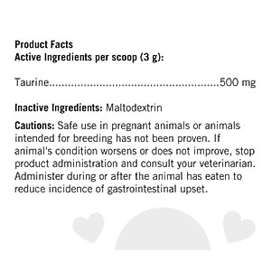 FELO Taurine - Taurine Supplement for Cats, Taurine for Cats, Taurine Powder for Cat - 16 Oz, Powder (Thomas Pet Earlier)