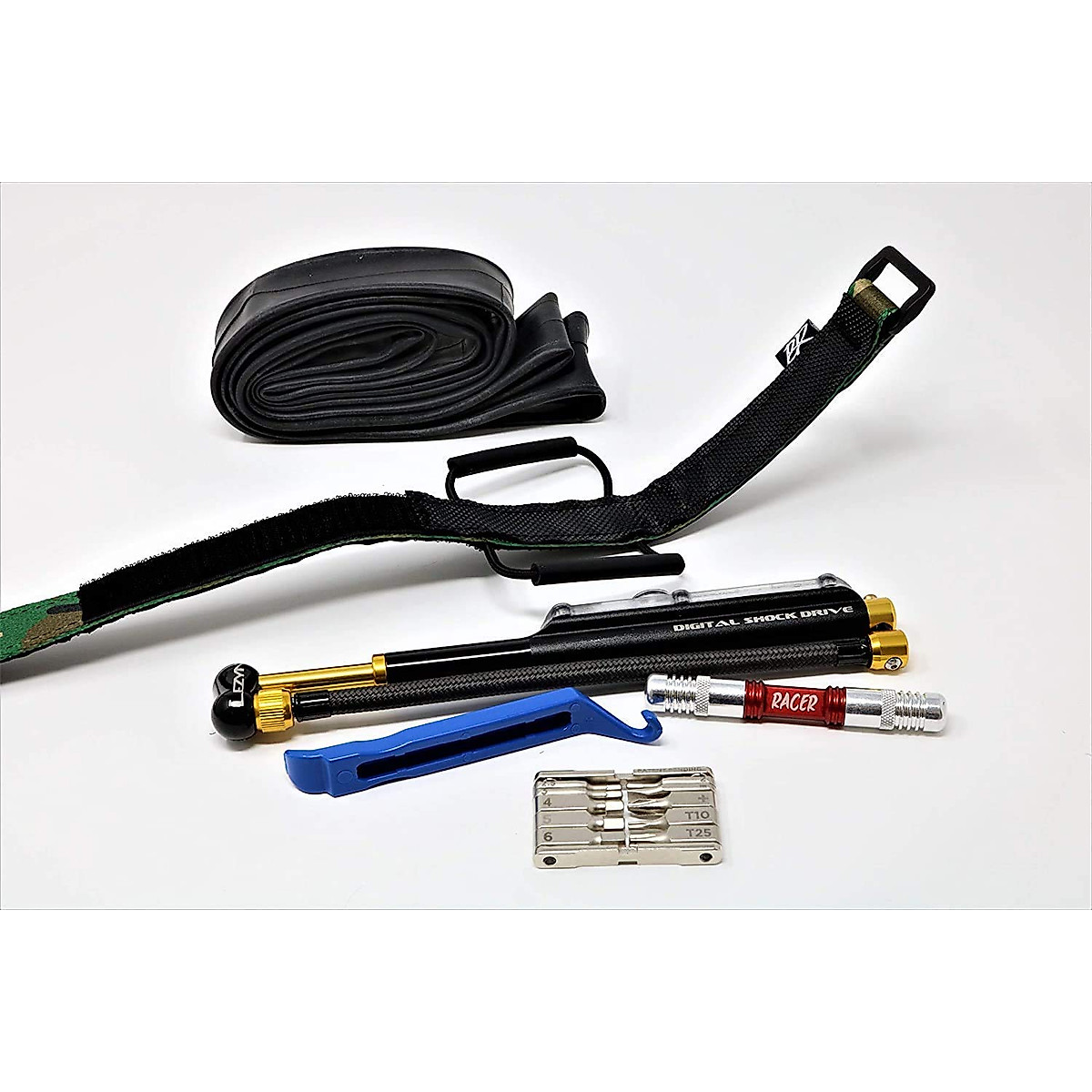 Backcountry Research Mutherload Strap Frame Mount - Quadra Camo - Easy to Use - Adjustable and Secure Mountain Bike Frame Strap - UV Resistant and Easy to Wash