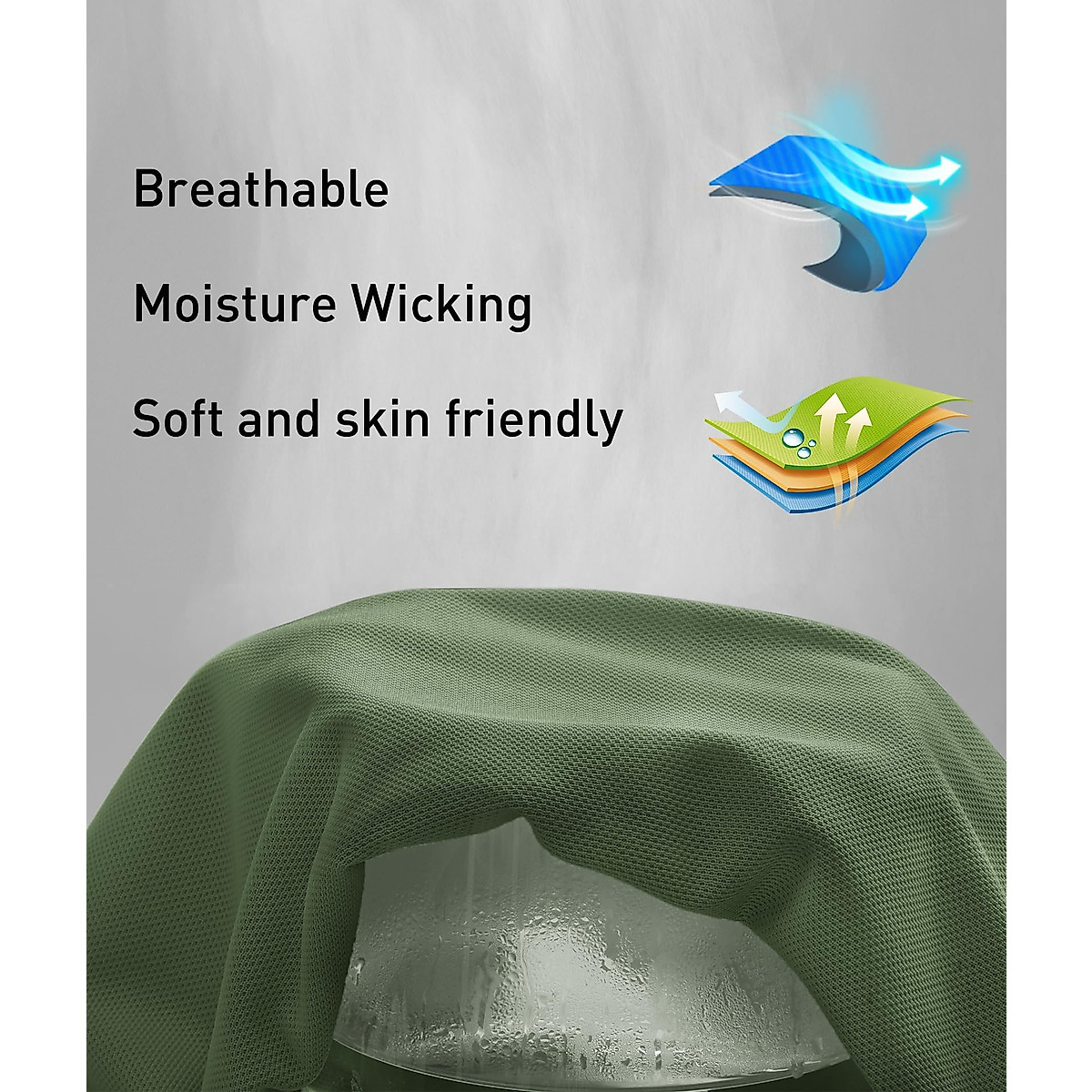 ZITY Mens Polo Shirt Short Sleeve Sports Tactical T-Shirt Athletic Golf Polos Daily Casual Stylish Collared Shirts for Men Green Medium