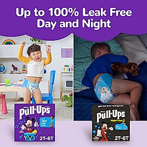 Pull-Ups Boys' Potty Training Pants, Size 4T-5T Training Underwear (38-50 lbs), 74 Count