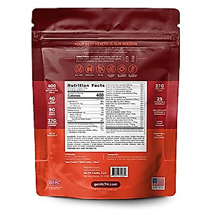 HLTH Code Complete Meal Replacement Powder | High Protein | Chocolate Macadamia Flavor | 15 Servings