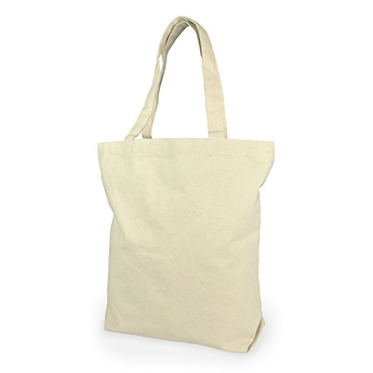 DII CAMZ33546 100% Cotton, Machine Washable Heavy Duty Canvas Reusable Shopping Tote Bag, Natural and Eggplant Damask, Set of 3