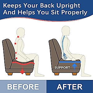 HomeProtect Couch Supports for Sagging Cushions 20"x67" Sofa Cushion Support Board Cushion Support Insert Under Couch Seat Saver Replacement Fix Sagging Cushions - 50% Thicker