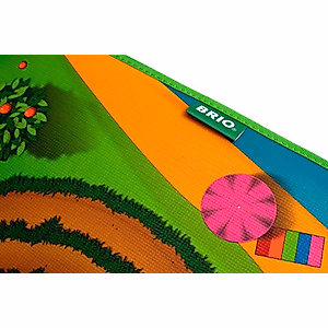 BRIO World Play Mat|Ideal for Open-Ended Train Set Designs and Classic Vehicle Play for Kids Age 3 and Up