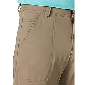 ATG by Wrangler Men's Zip Pocket Trail Pant, Fallen Rock, 34W x 30L