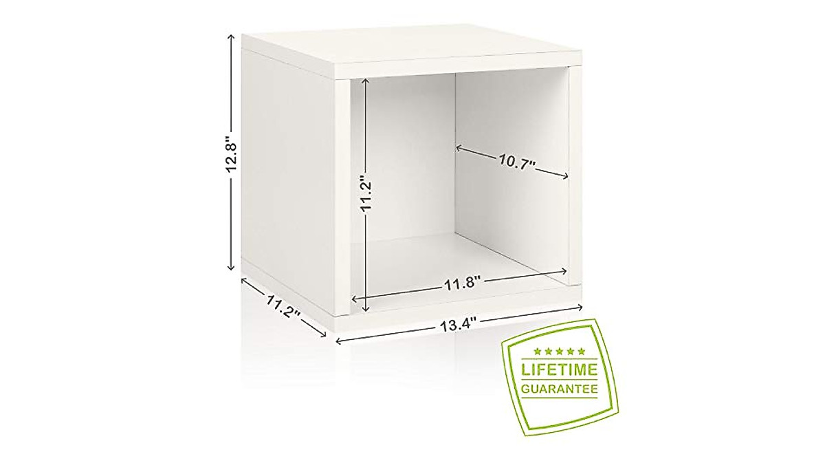 Eco Stackable Storage Cube - Sustainable, Tool-Free Organizer