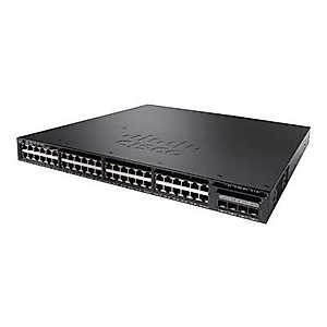 Cisco WS-C3650-48FS-S 48 Port PoE+ Switch (Renewed)