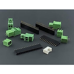 qBox DIY IOT Enclosure Plus Kit (One SMA), IOT Enclosure for Arduino MKR Feather ESP32 Cellular LoRa WiFi Board, Waterproof IP65 Enclosure with Glands, prototyping PCB, connectors Set and SMA
