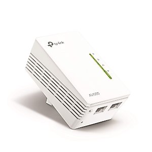 TP-Link Powerline WiFi Extender - Add-on Single Adapter, Ethernet over Powerline, Plug & Play, Compatible with all TP-Link powerline adapters with different speed, AV600 with N300 WiFi(TL-WPA4220)