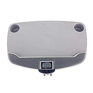 EXERPEUTIC EXERWORK 2000i Bluetooth Folding Exercise Desk Bike with 24 Workout Programs and Free App