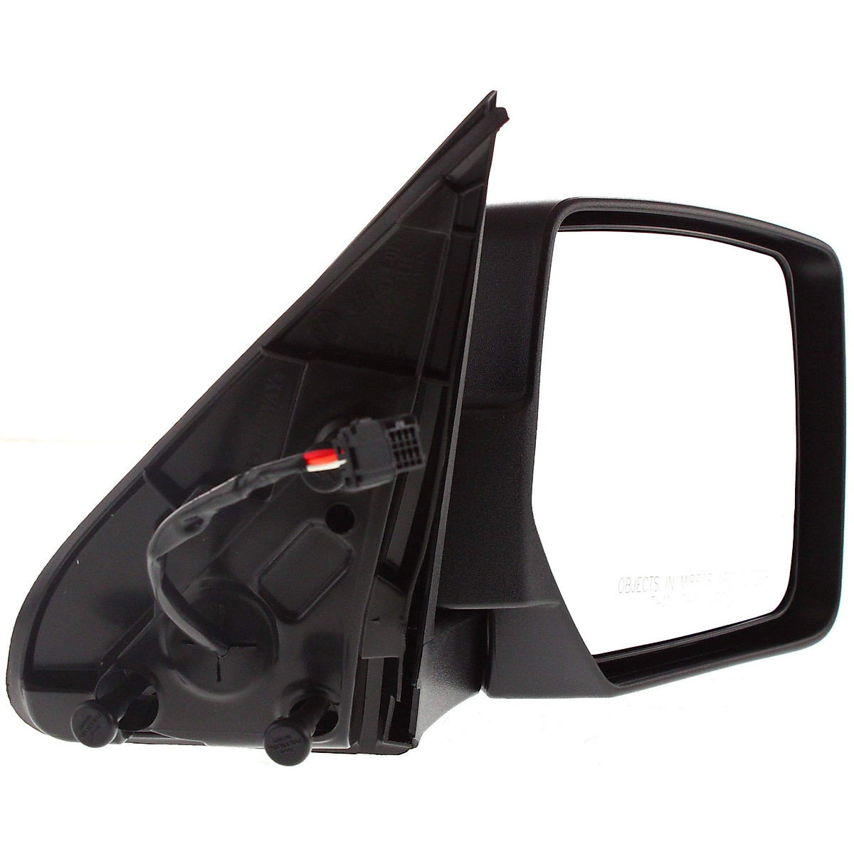 Kool Vue Passenger Side Power Non-Heated Mirror for Jeep Liberty 2008-2012 Textured