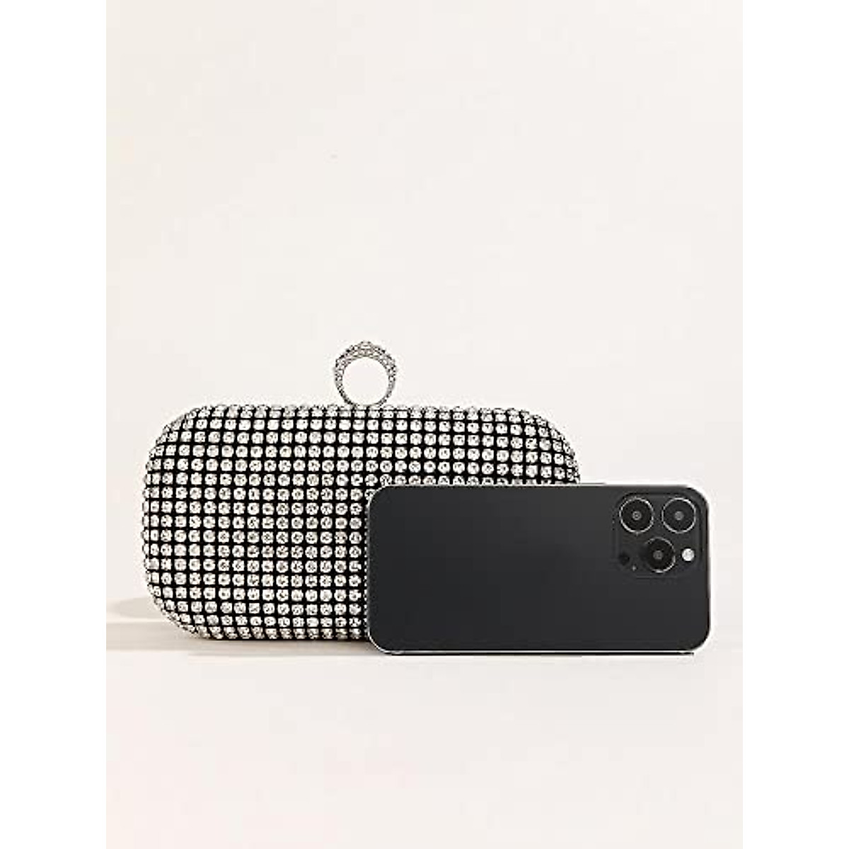 Gets Clutch Purse for Women Rhinestone Evening Clutch Purses for Wedding Bridal Party with Chain Crossbody Bags