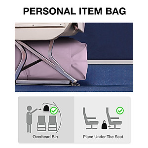 Foldable Travel Bag, BAGSMART 46L Large Duffle Bag for Women, Gym Bag Carry On Weekender Overnight Bag for Travel Accessories, Anti-wrinkle (Black)