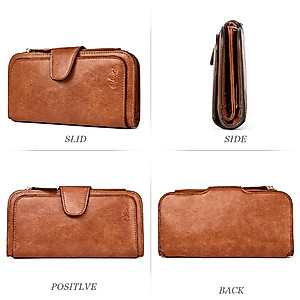 CLUCI Women Wallet Bundles with Cute Backpack