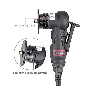 Pnuematic Chamfer Tool Deburring Tool for Metal Trimming, Air Beveling Tool Mini Chamfering Machine Small Handheld Grinder for Inner Hole and Metal Edge Deburring