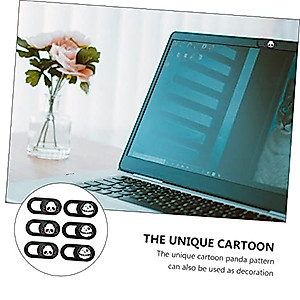 SOLUSTRE Computer Camera Computers Laptops 6 Pieces Cover Pattern for Lid Sliding Webcam Anti-Peeping Web Laptop Privacy Phone Camera Cute Blocker Slide Tablet Computer Camera Computers Laptops