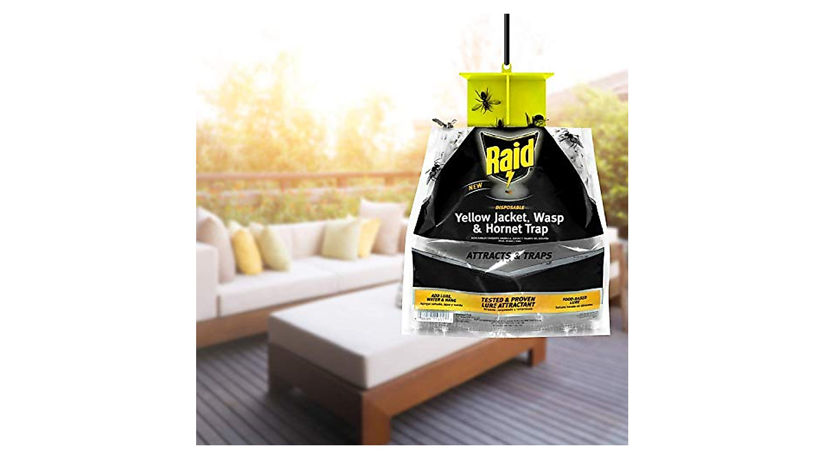 Effective Raid Wasp Trap (3-Pack) for Your Outdoor Needs