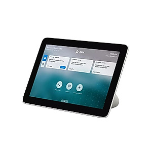Poly - TC8 Touch Controller (Plantronics) - 8" High Resolution Touch Screen Display - Works with Poly Studio X Family and G7500