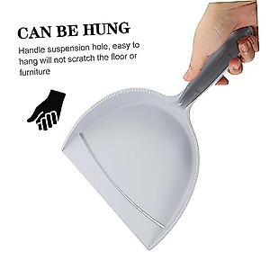 ORFOFE 5pcs Broom Dustpan Mini Dust Pan Micro Brushes Kid Broom Mini Household Dustpans Small Dustpan and Brush Mini Cleaning Tools Aid Tiny Cleaning Broom Scraper Supplies Purple The Pet