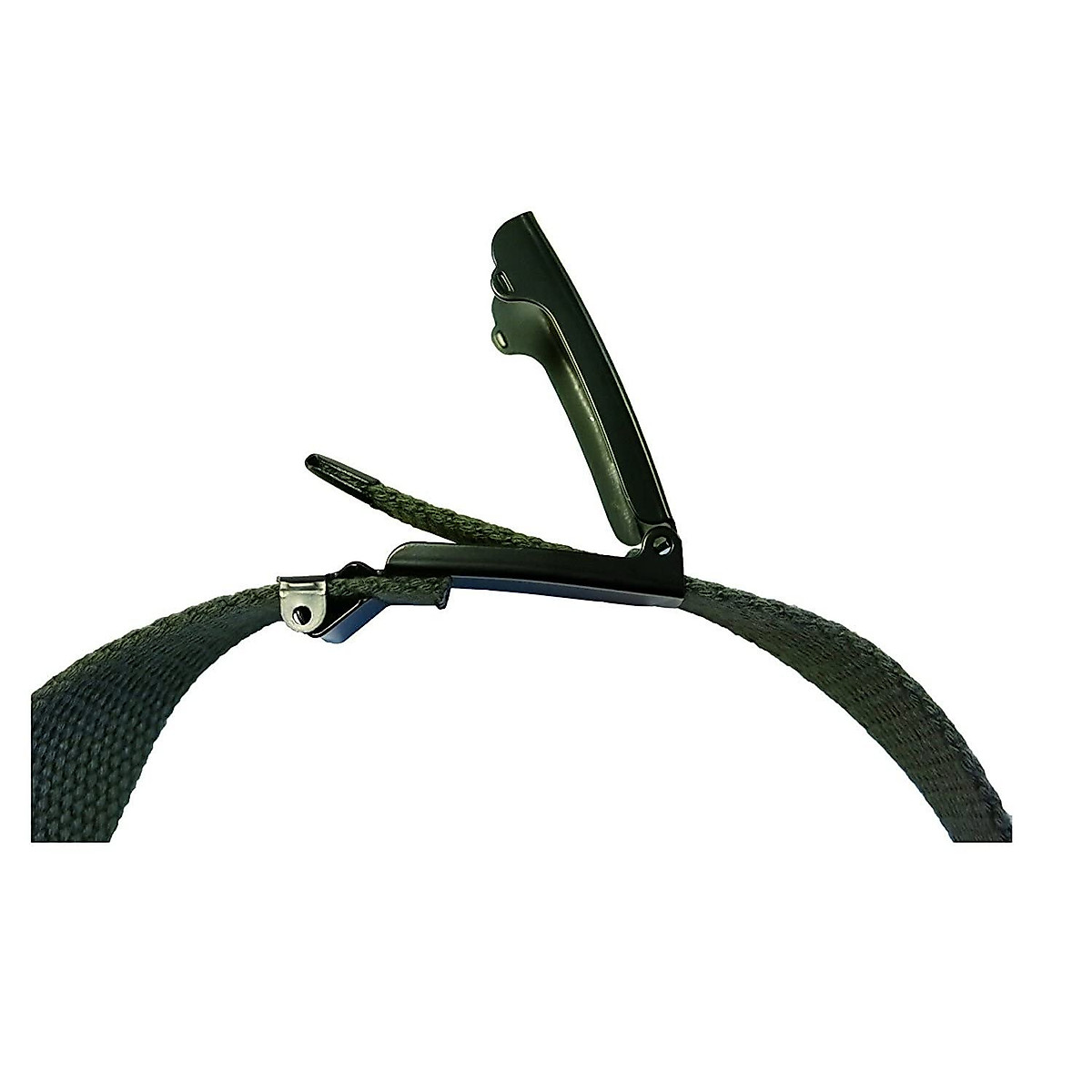 InsectGuard - Permethrin Treated Mosquitoes, Flies, Ticks & More Insect Repellent Size Adjustable Fabric Belt (Black) One Size Fits All!