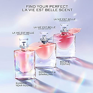 Lancôme La Vie Est Belle Eau de Parfum - Floral & Sweet Women's Perfume​ - With Iris, Patchouli & Vanilla - Long Lasting Fragrance - 3.4 Fl Oz