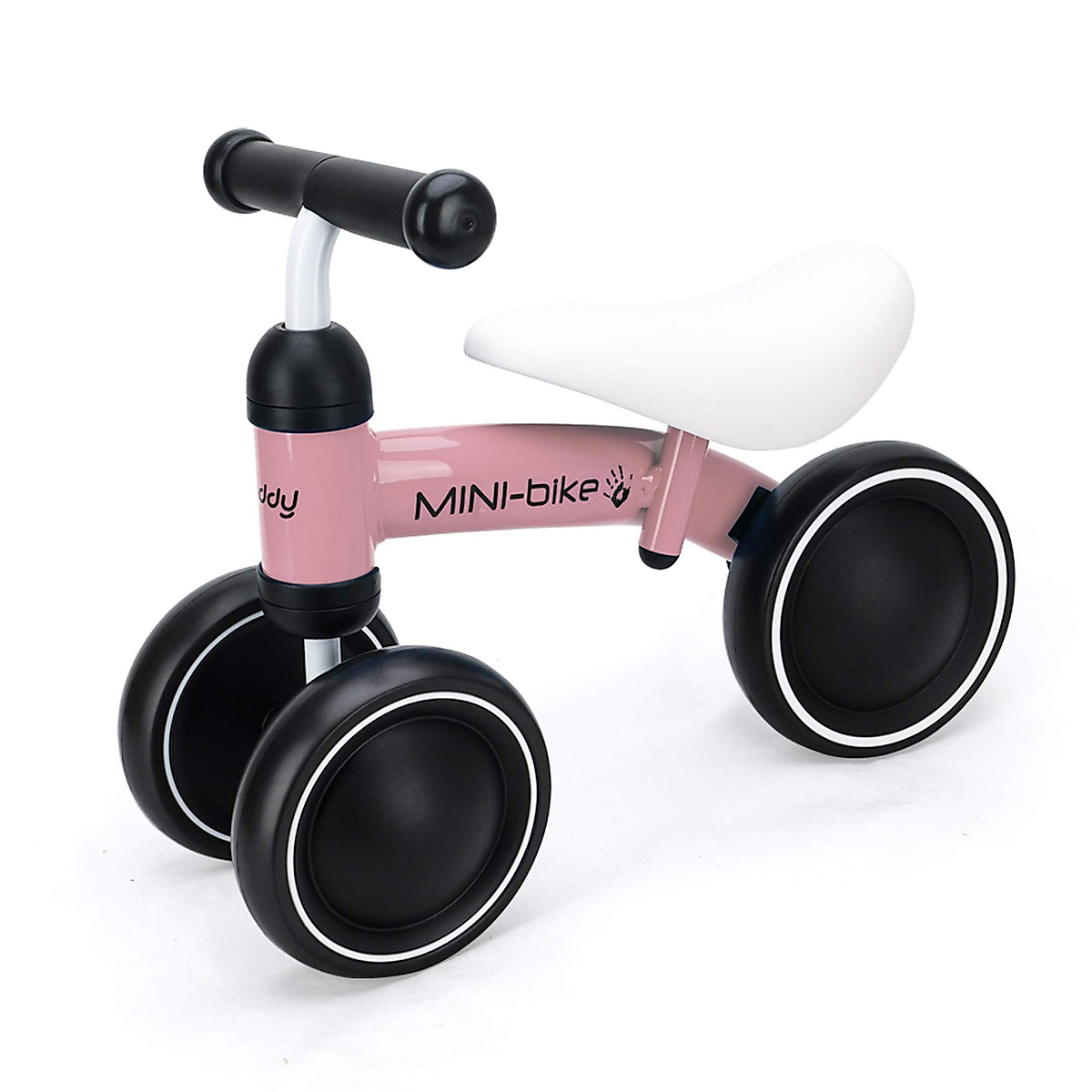 Baby Balance Bike Walker Toy Toddler Bicycle Tricycle,Best First Birthday Gift for Girl and boy in 1 to 2 Years Old,Ride on Toys for Kids,Newborn and Little Child's Riding Vehicle Pink