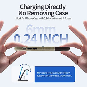 Charging Station for Multiple Devices Apple - 33W PD Fast Charger for iPhone, TYCRALI 3 in 1 Charging Station for Apple Products Designed for iPhone Apple Watch and AirPods