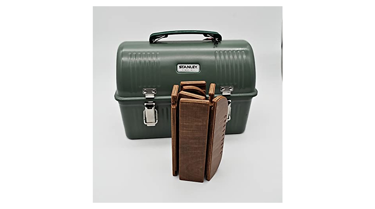 Handmade COFFNIC Stanley Lunch Box Wood Table Top