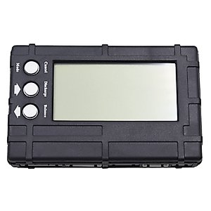 Blomiky 3-in-1 2S-6S Li-Polymer/Li-ion or Li-Fe Battery Balancer Voltage Meter Tester with LCD Display Battery Discharge Test Battery Balancer