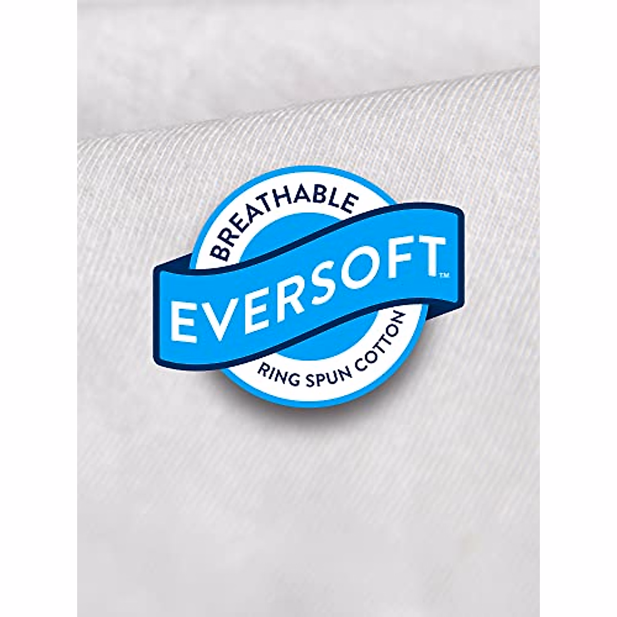 Fruit of the Loom Men's Big & Tall Eversoft Cotton Short Sleeve T Shirts, Breathable & Moisture Wicking with Odor Control, White, 3X-Large Big