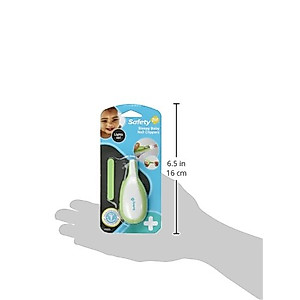 Safety 1st Sleepy Baby Nail Clipper (Colors May Vary) (Pack of 2)