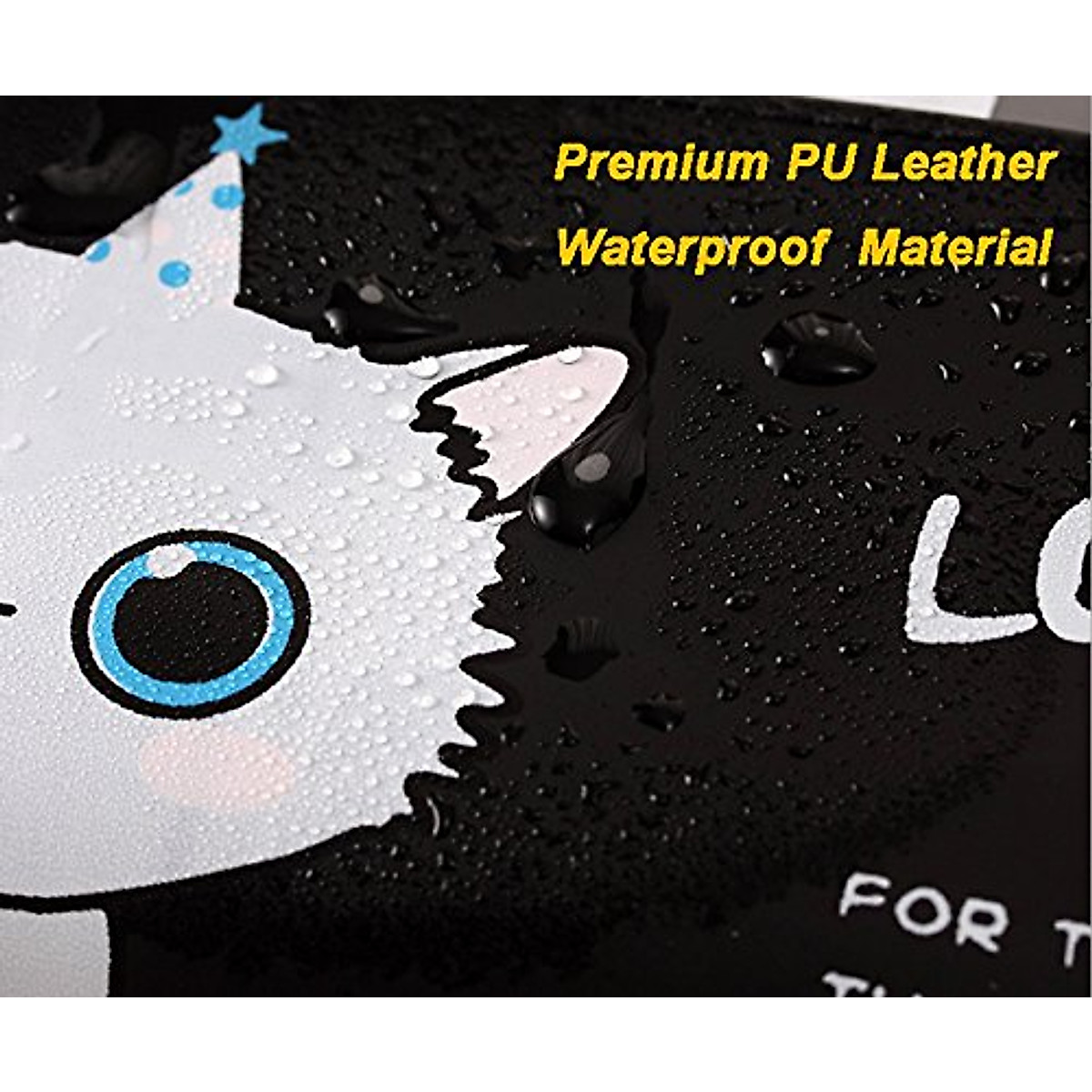 Set of 4 - ZICOME Adoarable Cat Style Memories Pastorable Pencil Case Coin Makeup Bag Purse Case