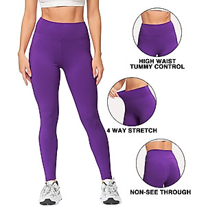 Natural Feelings Buttercloud High Waisted Leggings for Women Ultra Soft Stretch Opaque Slim Yoga Leggings