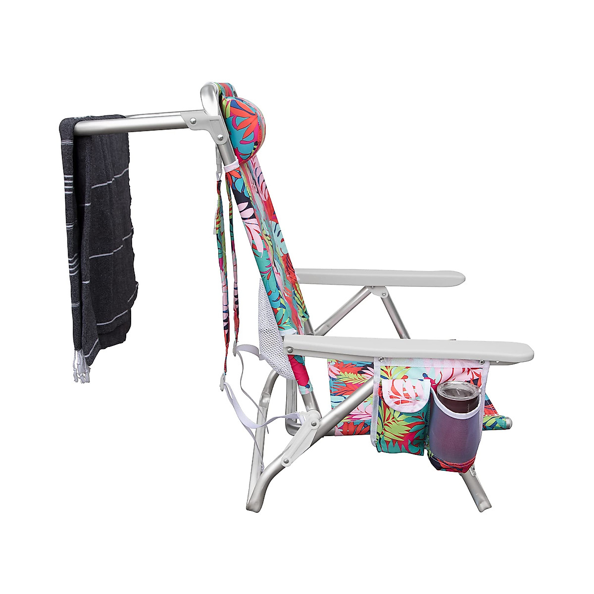 Hurley Backpack Beach Chair, One Size, Jade