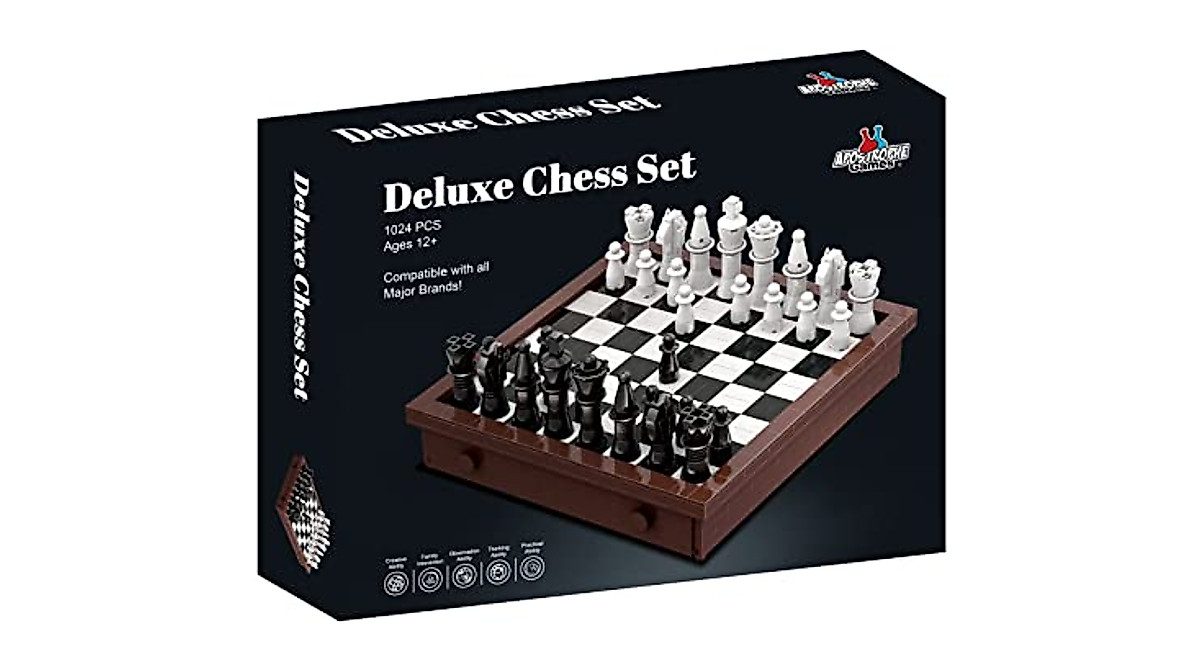Build Your Own Chess Set with 1024 Blocks | Apostrophe Games