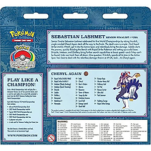 Pokemon TCG Sebastian Lashmet 2022 World Championships Deck
