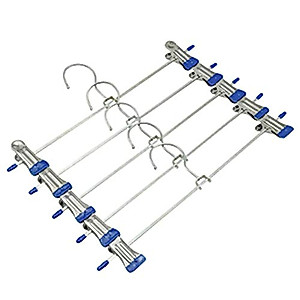 Pants Hanger, 5/10/15/20Pcs Anti-Slip Trouser Clothes Rack Organizer Shirt Pants Jeans Hanger