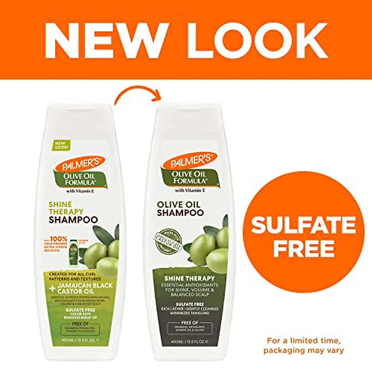 Palmer's Olive Oil Formula Smoothing Shampoo for Frizz-Prone Hair, 13.5 Ounce (Pack of 2)…