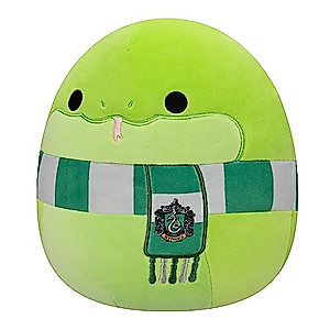 Squishmallows Original Harry Potter 10-Inch Slytherin Snake Plush - Medium-Sized Ultrasoft Official Jazwares Plush