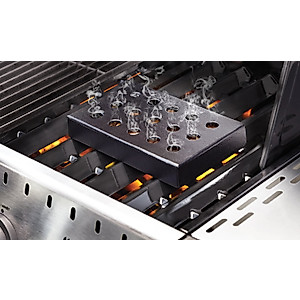 Outset Q177, Wood Chip Smoking Box: Cast Iron