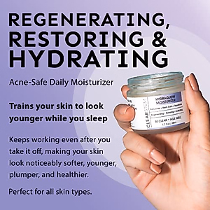 CLEARstem HYDRAGLOW Anti-Aging Stem Cell Moisturizer with Bakuchiol, 1.7 Oz